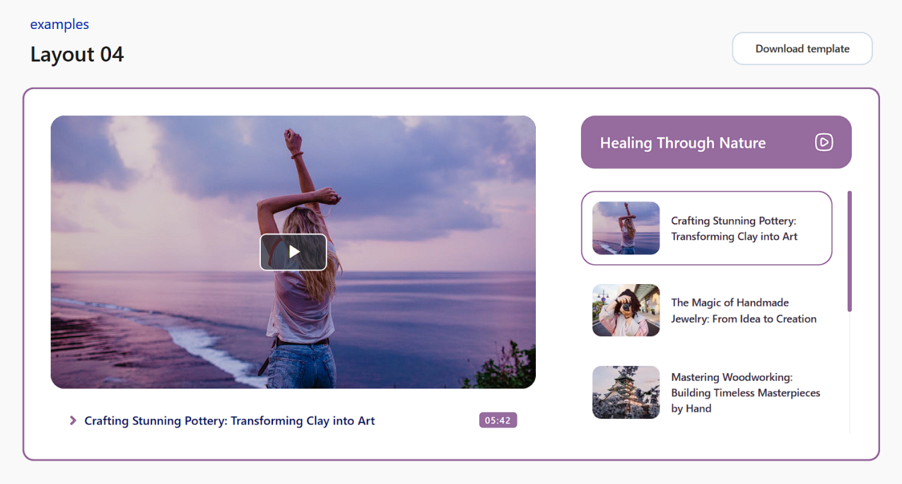 Rira Video - Elementor Video Playlist Widget by fireupdevelopers ...