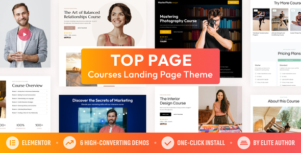 Top Page — Coaching Online Course Landing Page WordPress by firstsight ...