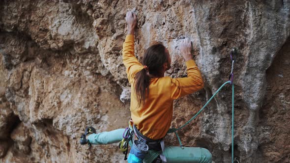 Cinematic Slow Motion Rock Climbing Moments, Stock Footage | VideoHive