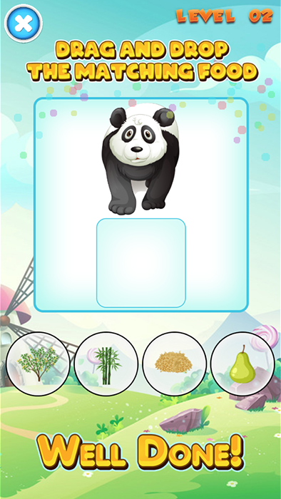 Animal Food Matching Kids Learning Game ( Construct 3 | C3P | HTML5 ...