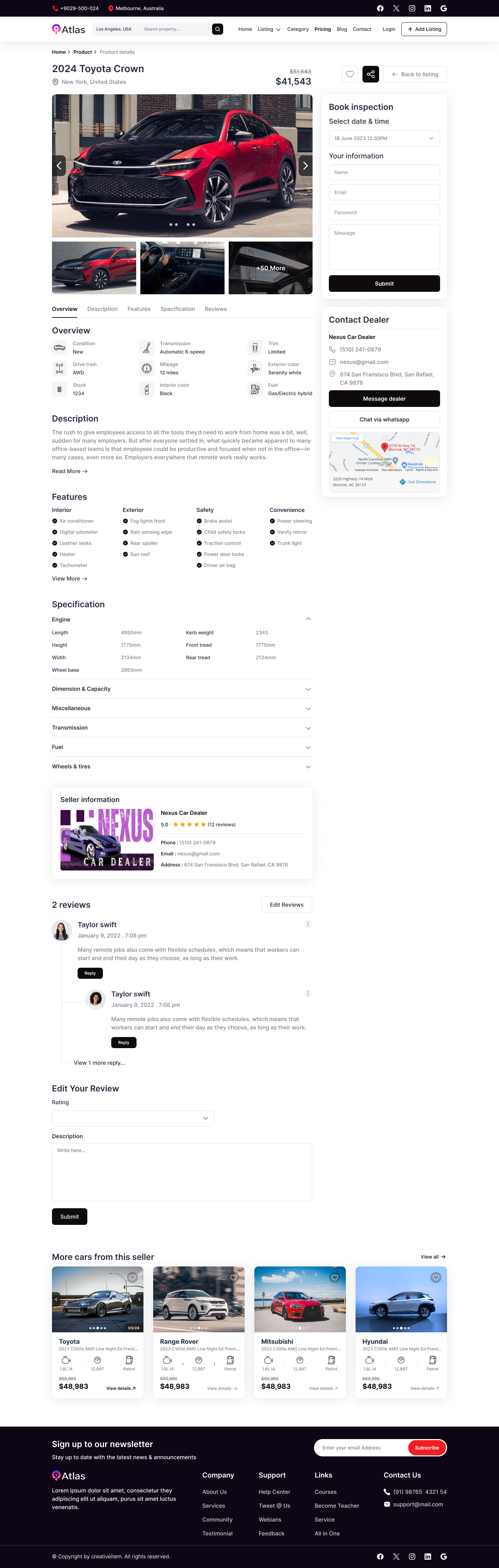 Atlas Laravel Business Directory Listing by Creativeitem | CodeCanyon