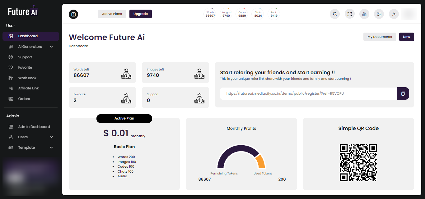 Future Ai - OpenAI Content, Image, Chat, Code Generator as SaaS by ...