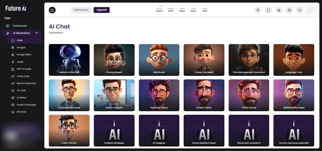 Future Ai - OpenAI Content, Image, Chat, Code Generator as SaaS by ...