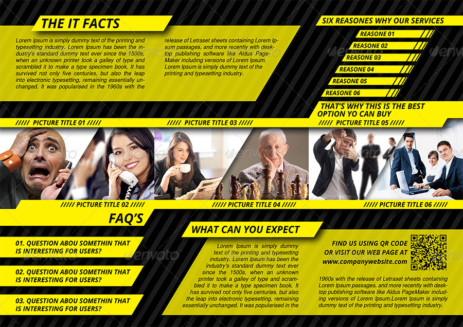 Dynamic Brochure 3Fold Template, Print Templates | GraphicRiver