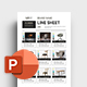 Product Line Sheet Template | Indesign & PowerPoint, Print Templates