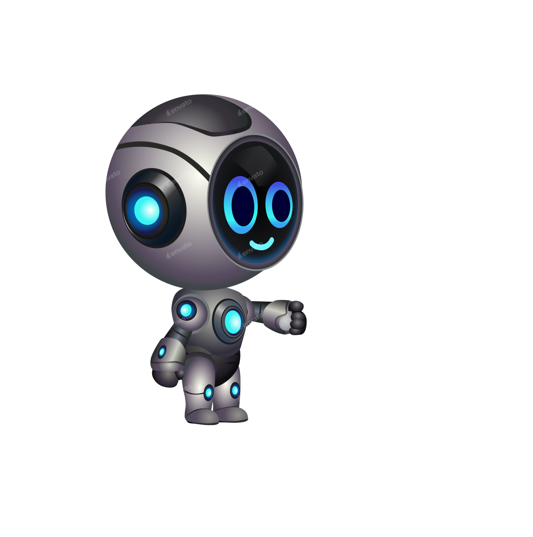 Flying Robot Sprite Sheets for Games., Game Assets | GraphicRiver