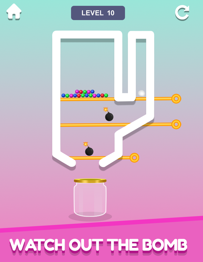 Swipe The Pin Puzzle Game by iQueen | CodeCanyon