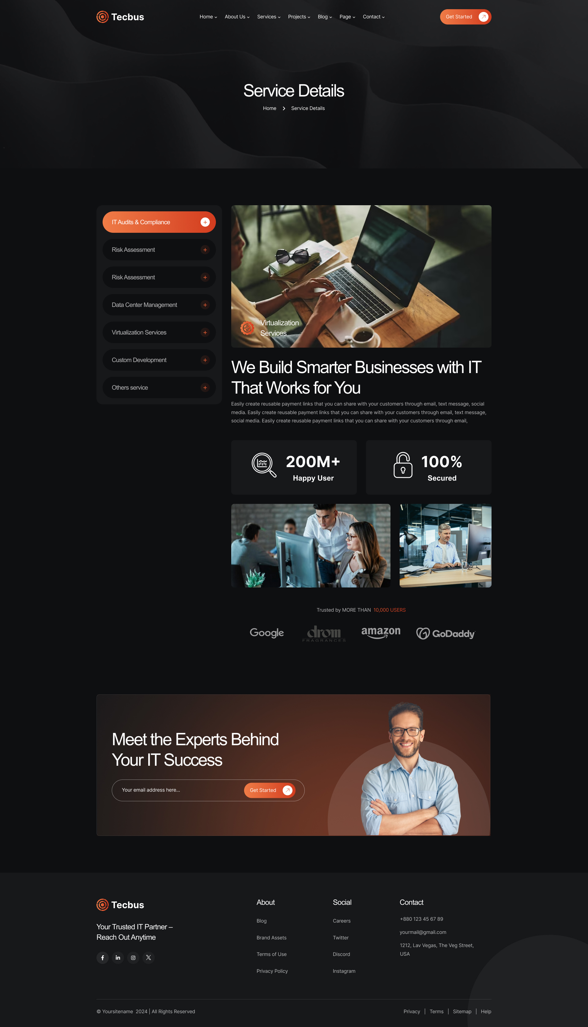 Tecbus - Technology & IT Solutions Figma Template by Mugli | ThemeForest