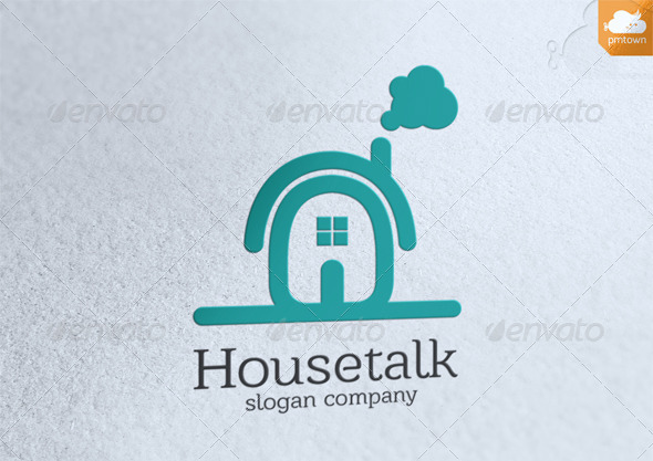 Housetalk, Logo Templates | GraphicRiver