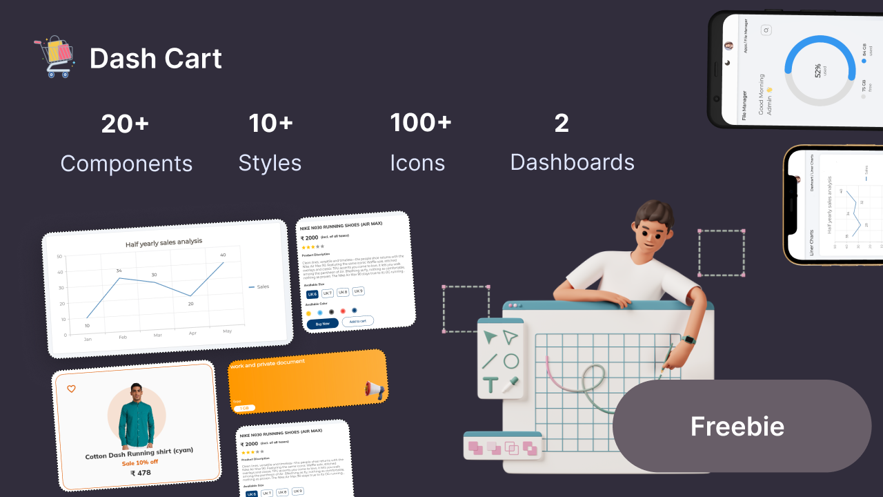Dashcart – Your All-Inclusive Flutter Admin Panel Dashboard Solution by ...
