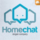 Housechat logo, Logo Templates | GraphicRiver