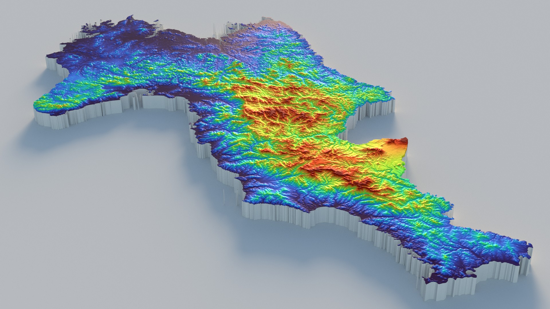 Korea Terrain Map by TurboCG | 3DOcean