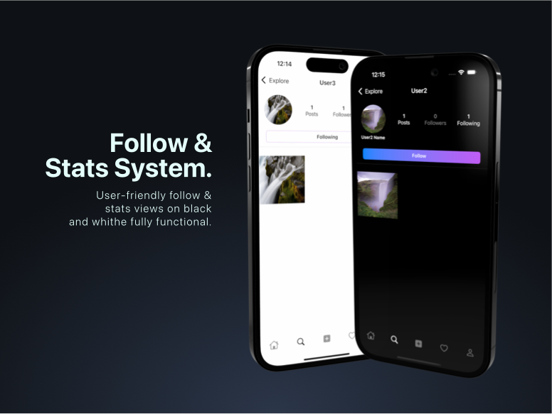 SnapVibe - Instagram inspired Full App Template, Instagram Clone Template, iOS, SwiftUI, Swift ...