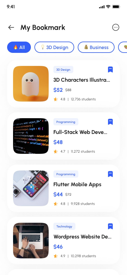 Learnify - Education & Online Course React Native Expo App Ui Kit by ...