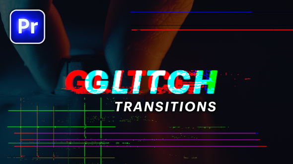 Glitch Transitions, Premiere Pro Templates | VideoHive