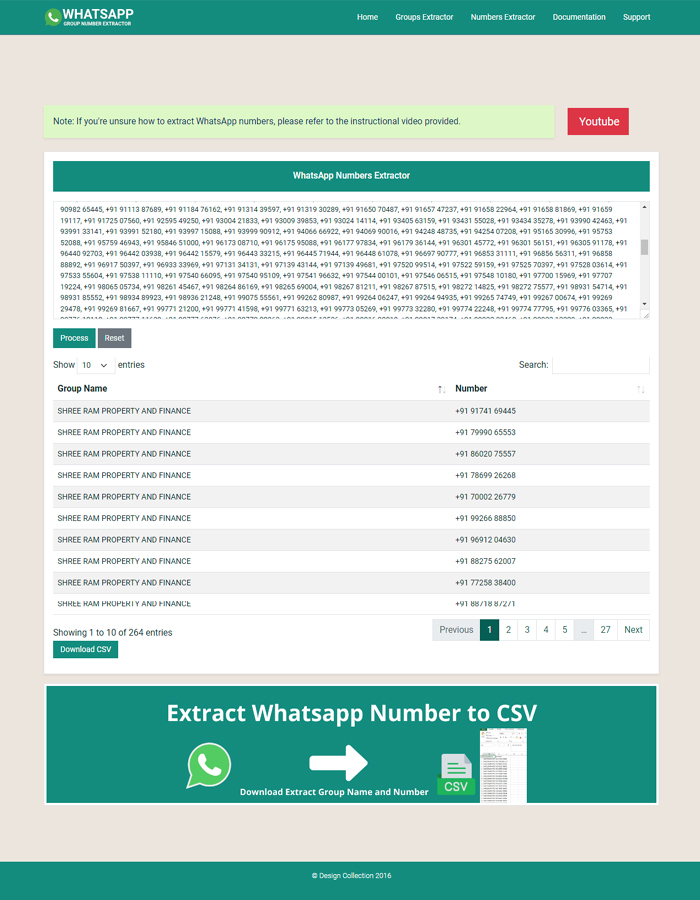 WhatsApp Group and Number Extractor by Designcollection | CodeCanyon