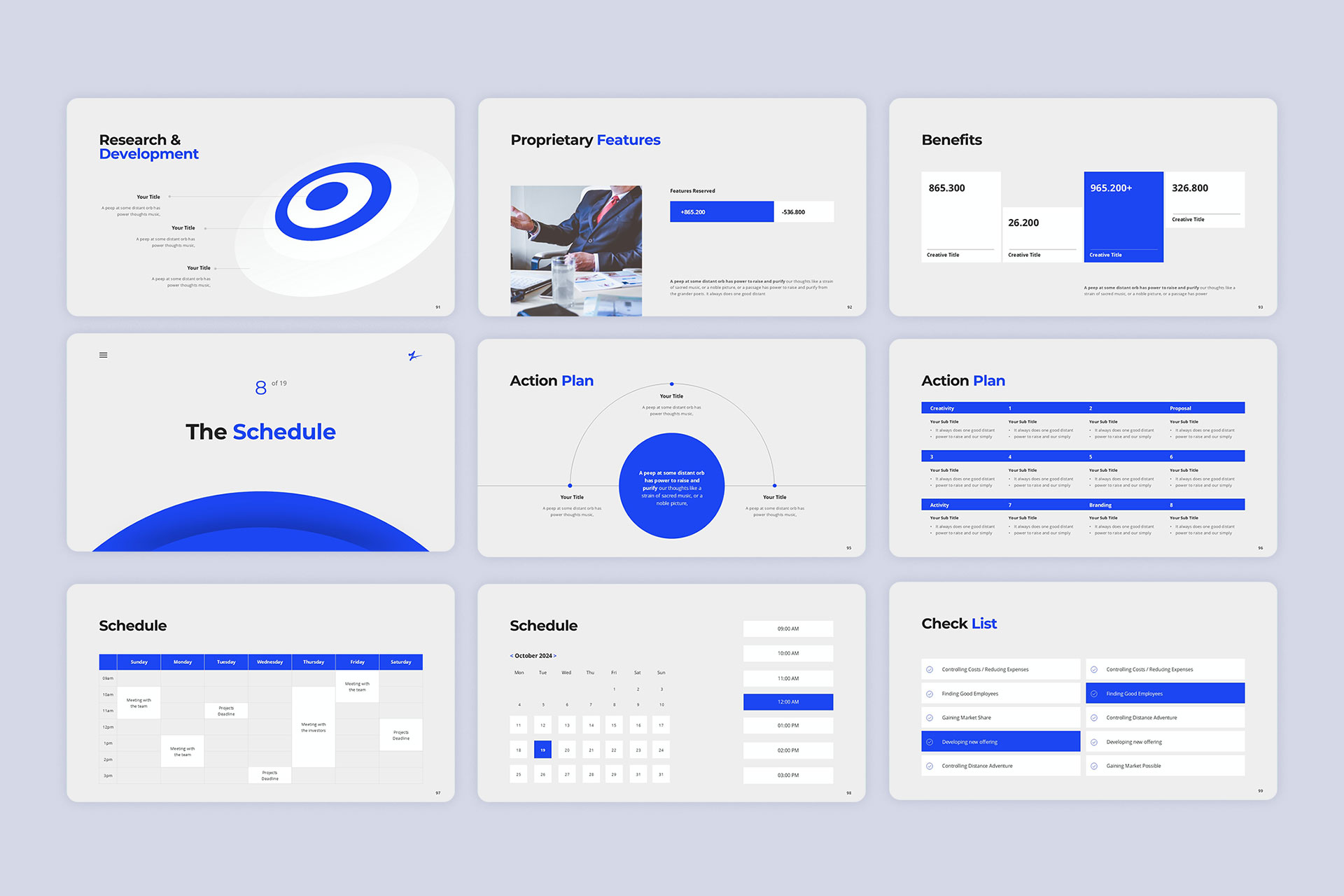 Business Proposal Keynote Template, Presentation Templates | GraphicRiver