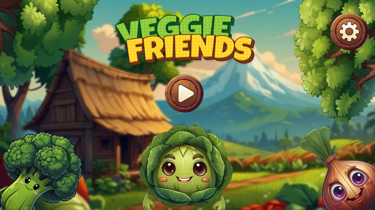 Veggie Friends - Educational Game - HTML5 and Android Game Construct 3 by naptechlabsltd