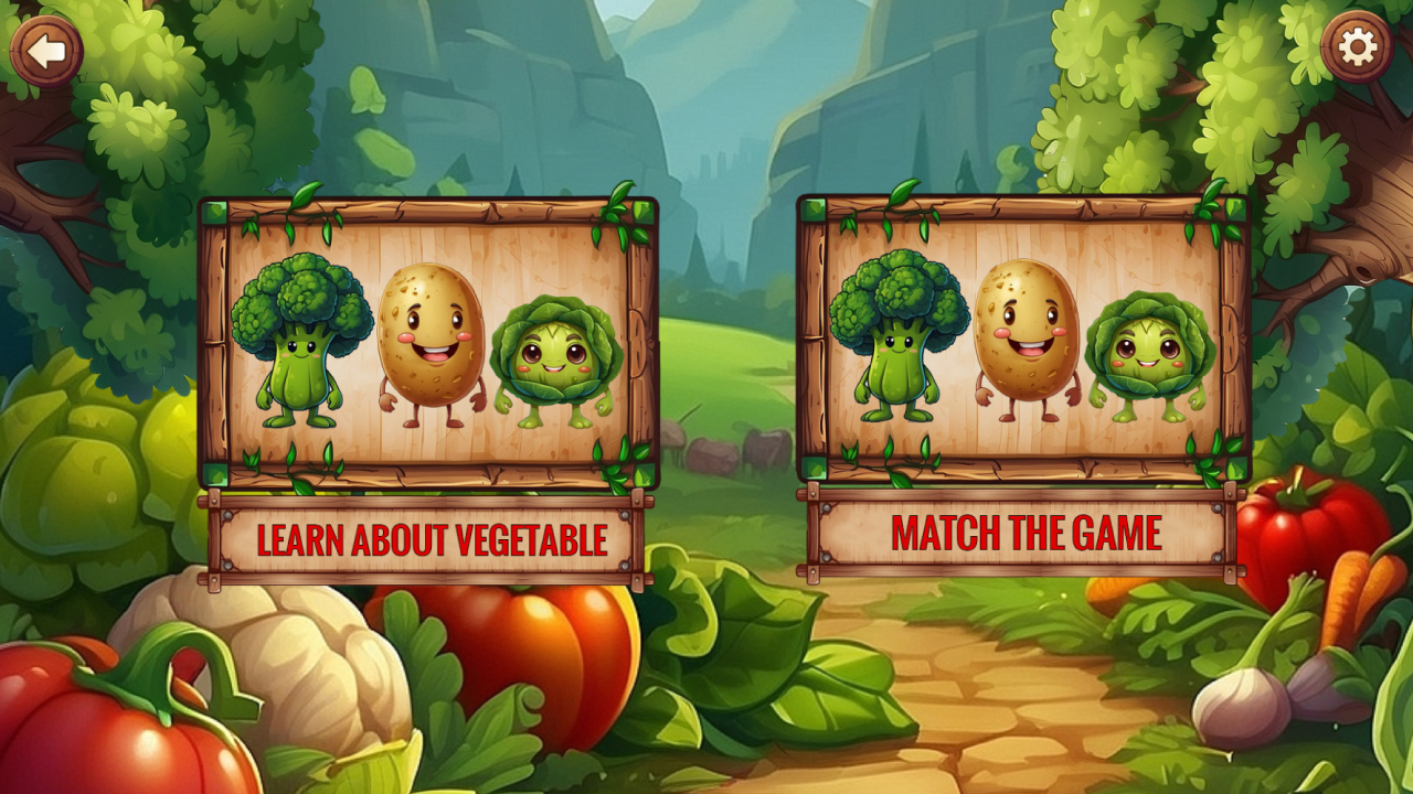 Veggie Friends - Educational Game - HTML5 and Android Game Construct 3 by naptechlabsltd