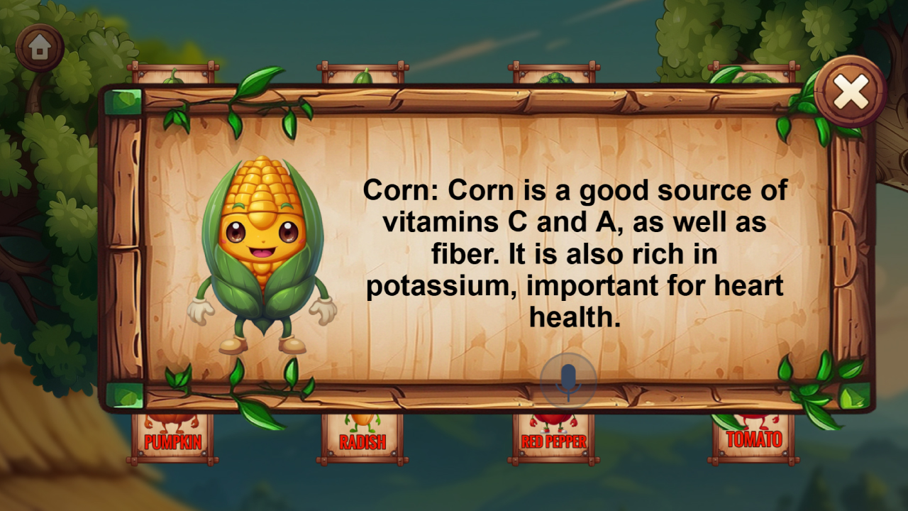 Veggie Friends - Educational Game - HTML5 and Android Game Construct 3 by naptechlabsltd