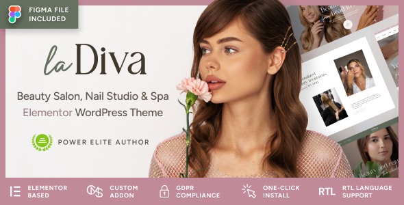 La Diva - Beauty Salon & Spa WordPress Theme by cmsmasters | ThemeForest