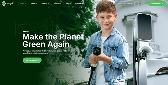 EVgrid - EV Charging Station WordPress Theme by designervily | ThemeForest