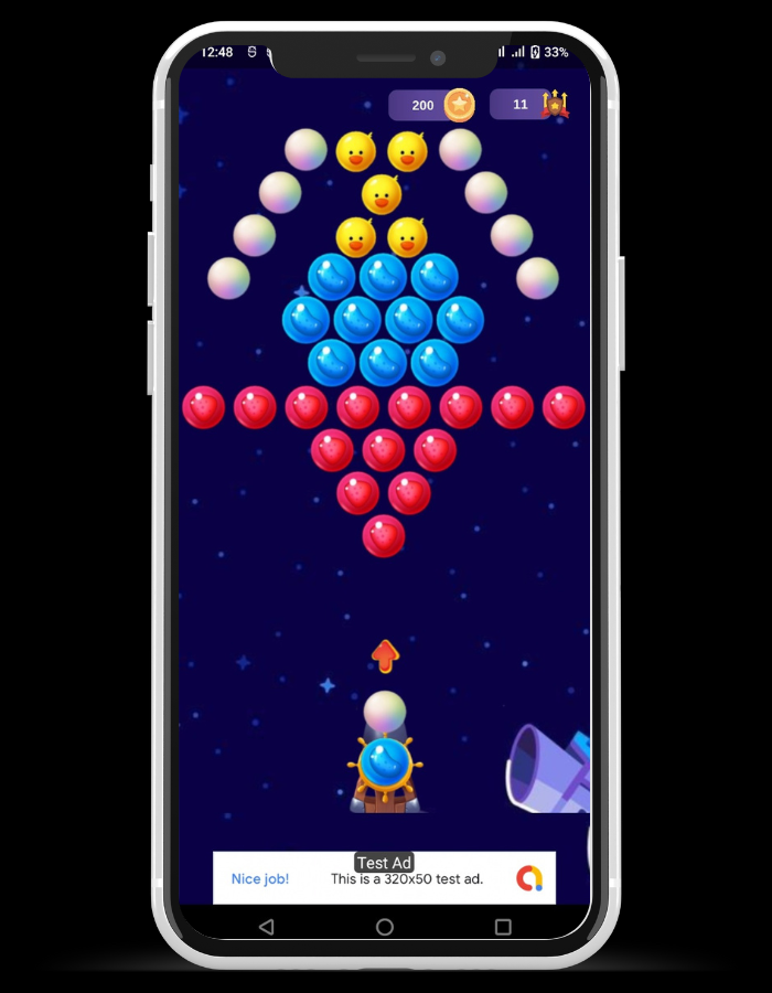 Bubble Frenzy - Pro Bubble Shooter Game by BurhanStore | CodeCanyon