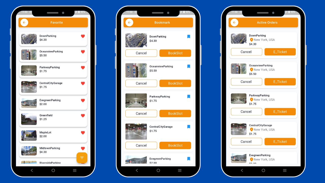Spotfinder Parking | Booking Flutter App Template by CodentraTech ...