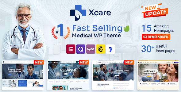 Xcare - Medical and Health Care WordPress Theme by designervily | ThemeForest