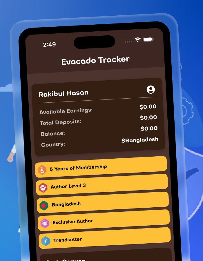 Evacado Sales Tracker App Template Flutter (Android and IOS) by Apptionary