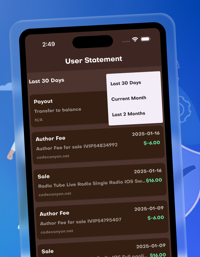 Evacado Sales Tracker App Template Flutter (Android and IOS) by Apptionary