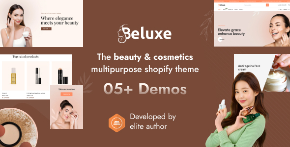 Beluxe - The Beauty, Cosmetics & Skincare Shopify 2.0 Theme by spacingtech_webify