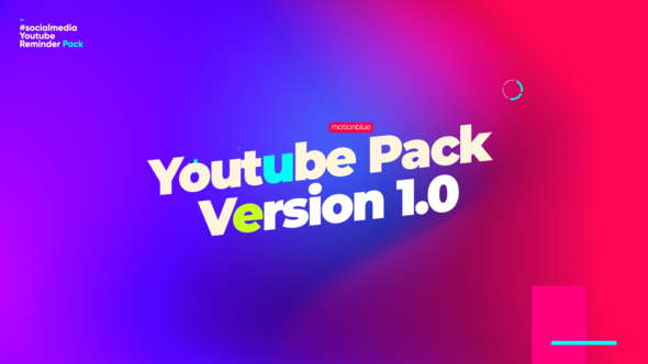 YouTube Pack version 1.0, After Effects Project Files | VideoHive