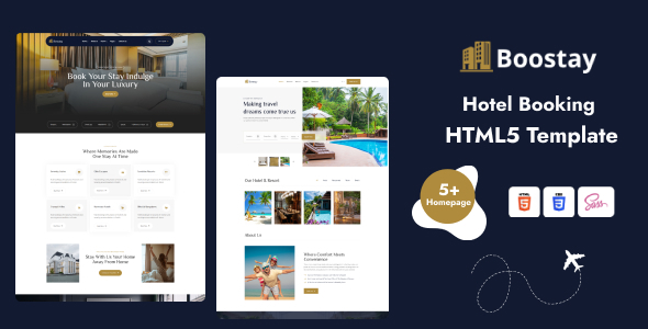 Boostay - Hotel Booking HTML5 Template by sTheme-IT | ThemeForest