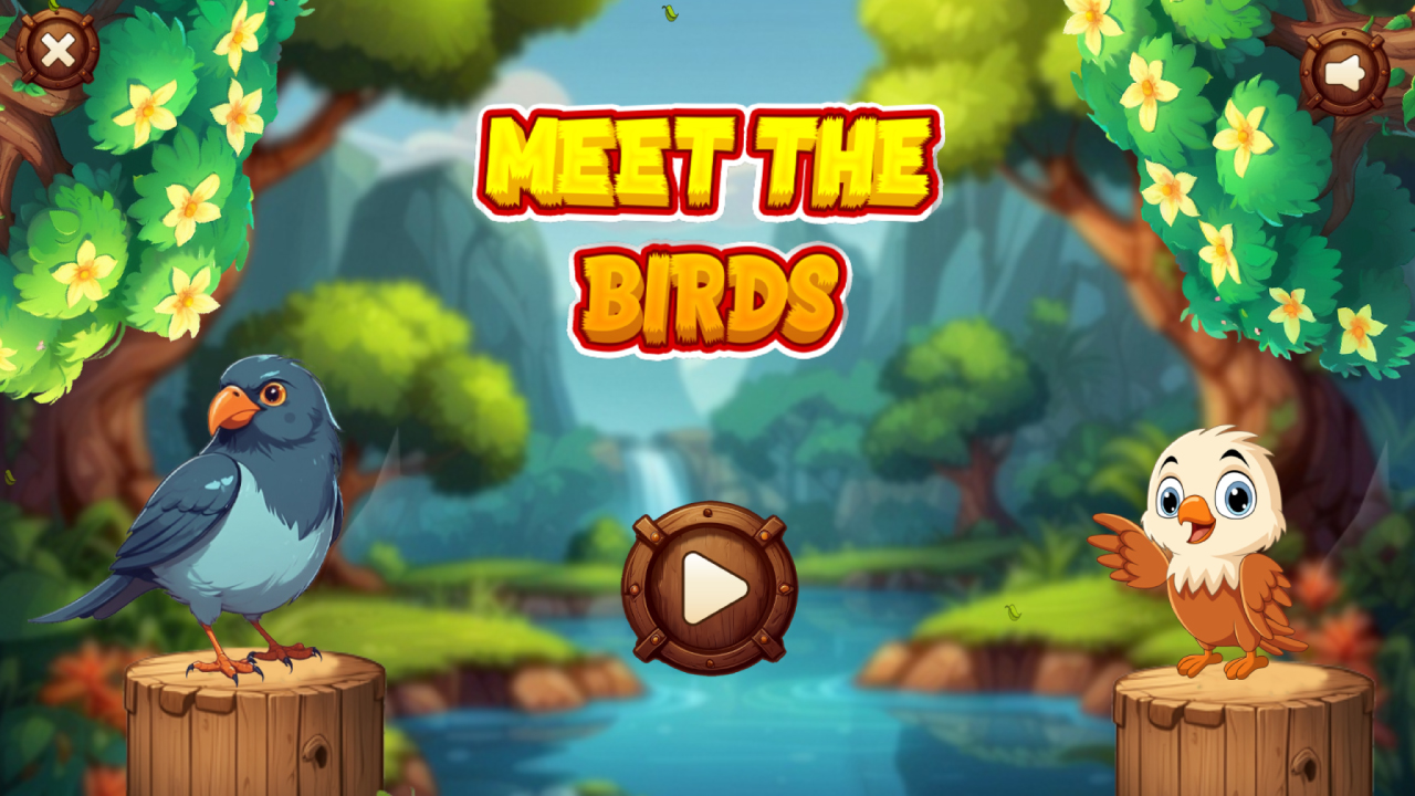 Meet The Birds Game- Educational Game - HTML5, Construct 3 Game by ...