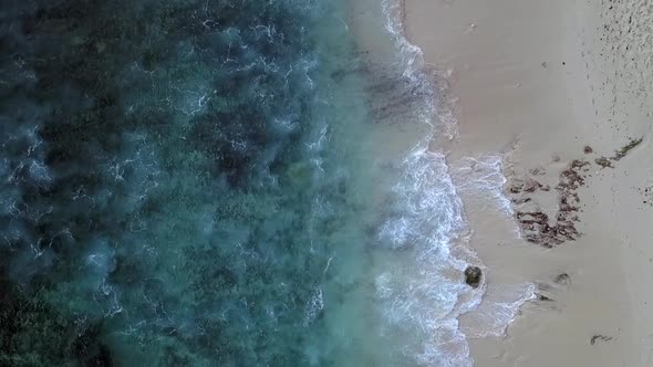 Great aerial view flight drone camera pointing down drone footage ot ...