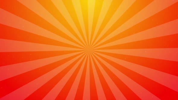 Sunburst Cartoon Comic Background, Motion Graphics | VideoHive