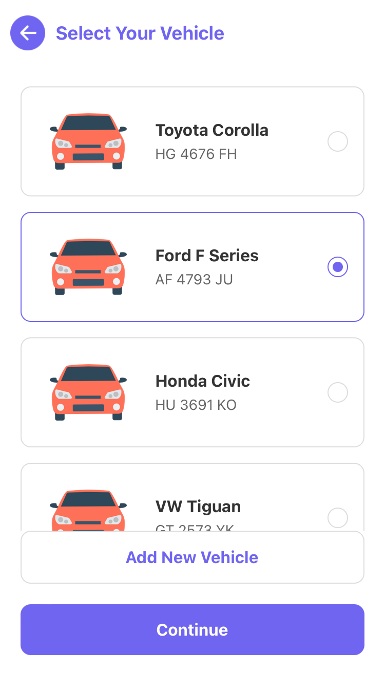 React Native Car Parking Finder & Booking App UI Kit | Modern & Customizable Template by ...