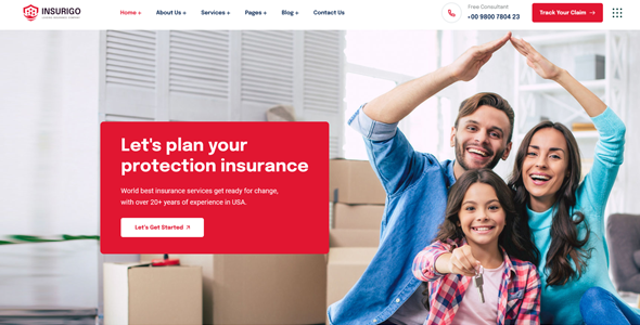 Insurigo - Insurance WordPress Theme by rs-theme | ThemeForest