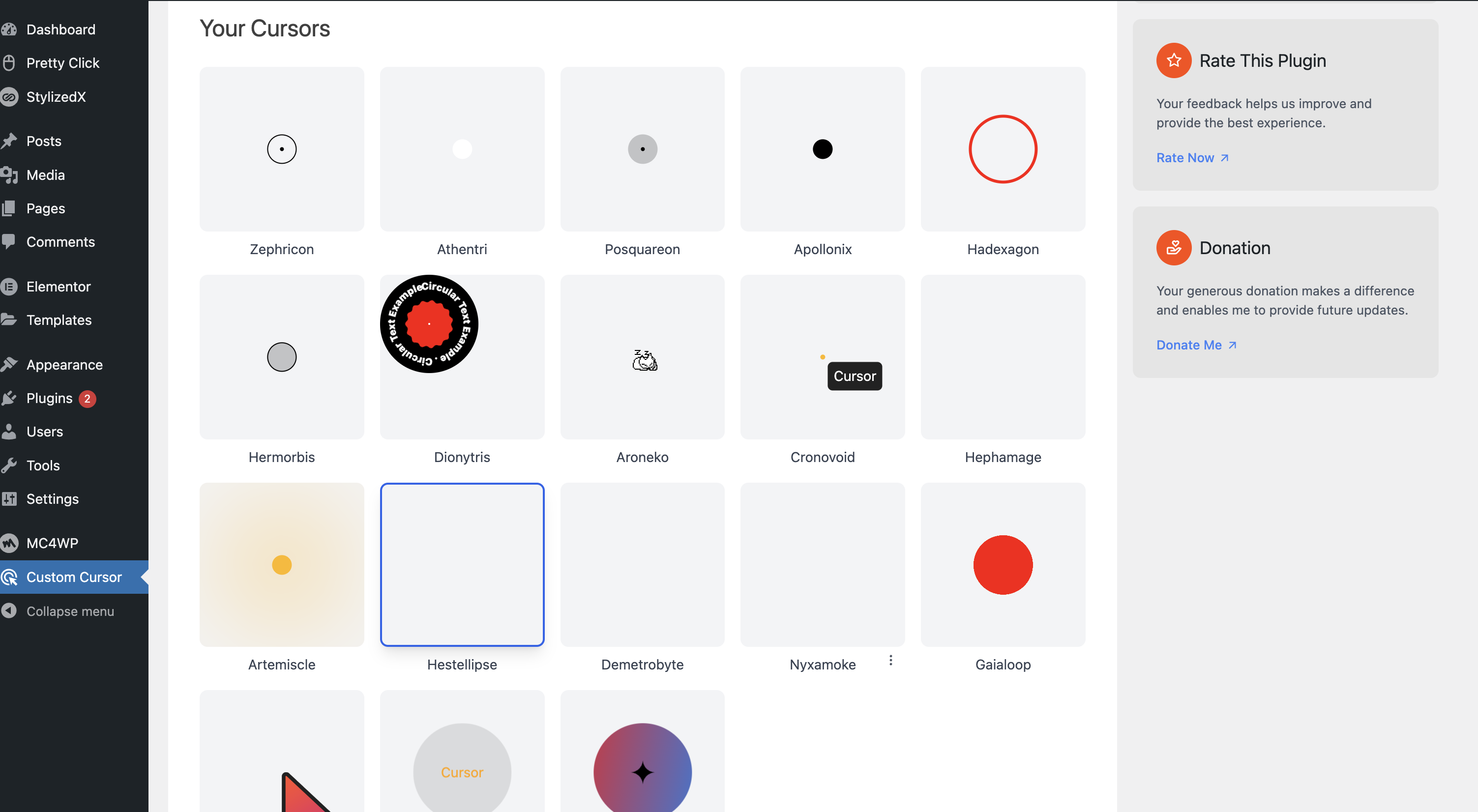 WP Custom Cursors | WordPress Cursor Plugin by Web_Trendy | CodeCanyon