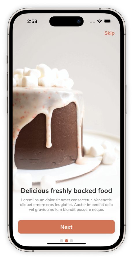 Online Bakery Store App Template in React Native CLI | FDBakery by pixelnestlabs