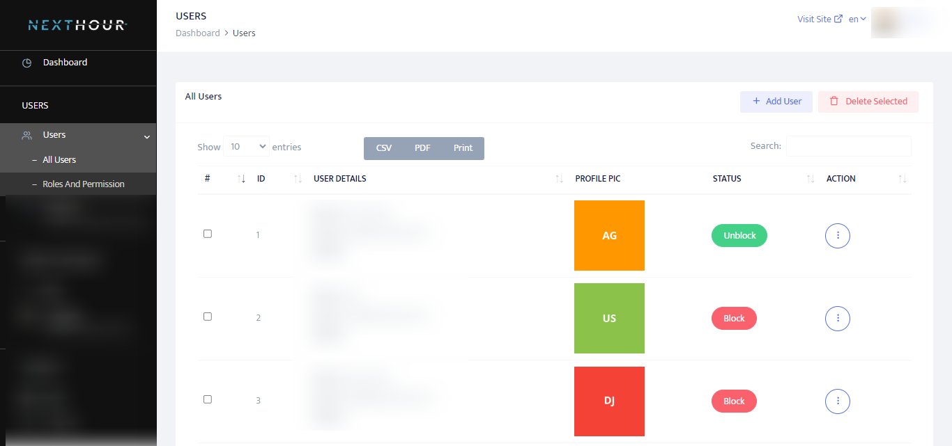 Next Hour - Movie Tv Show & Video Subscription Portal Cms Web and Mobile App by media-city