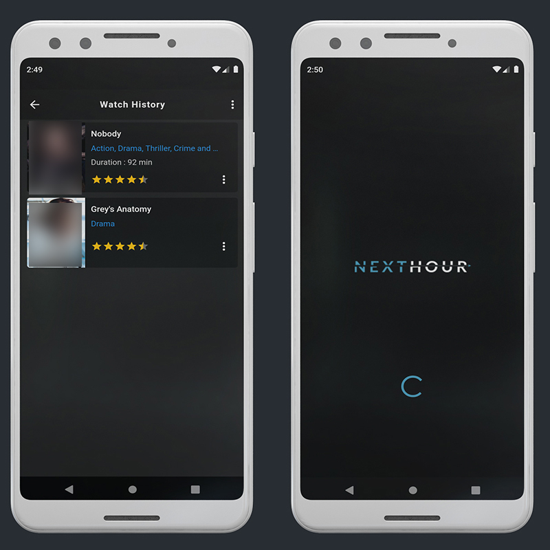 Next Hour - Movie Tv Show & Video Subscription Portal Cms Web and Mobile App by media-city