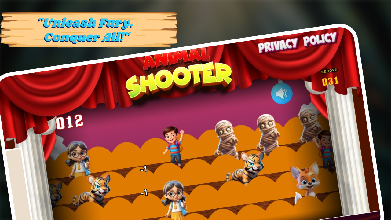 Beast Buster - HTML5 Shooting Arcade Game with Admob by Nimboos_Apps