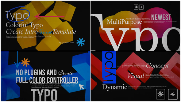 Colorful Intro, After Effects Project Files | VideoHive