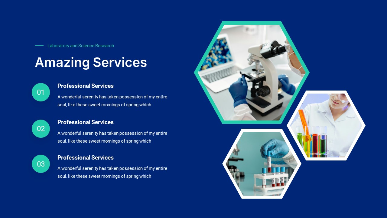 Biolabs - Laboratory & Science Research PowerPoint Template ...