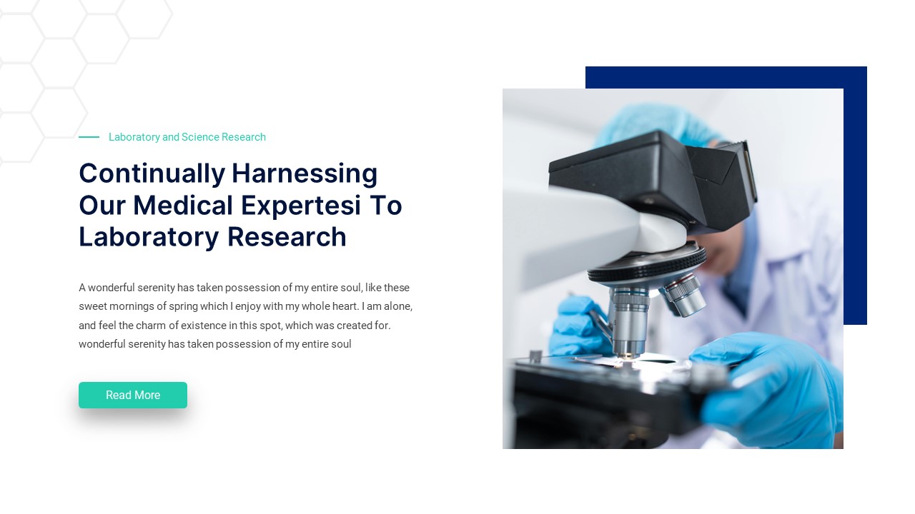 Biolabs - Laboratory & Science Research Keynote Template, Presentation ...