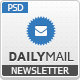 Daily Mail - Clean PSD Email Newsletter Template, Web Elements ...