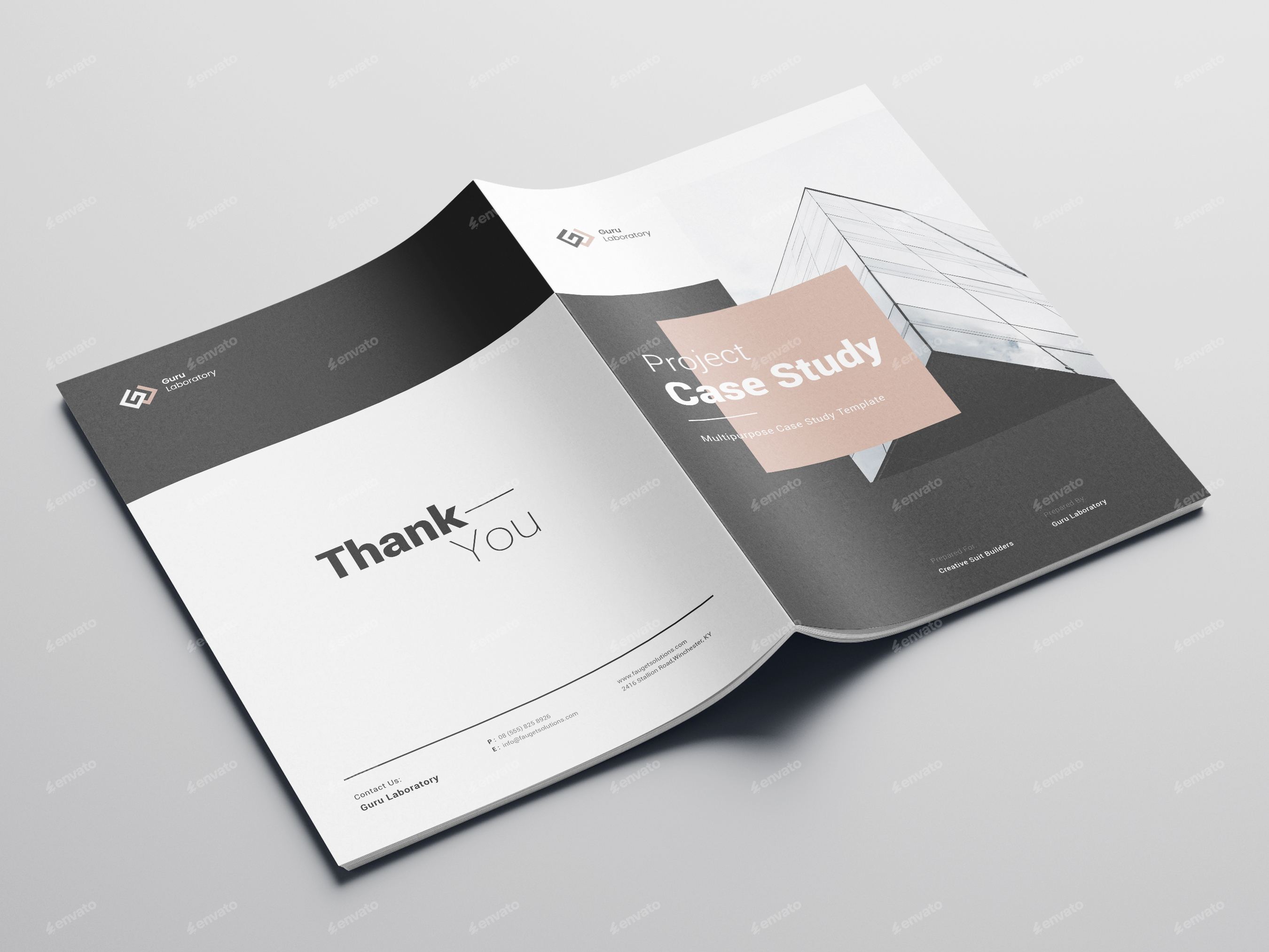 Case Study Template, Project Case Study, Print Templates | GraphicRiver