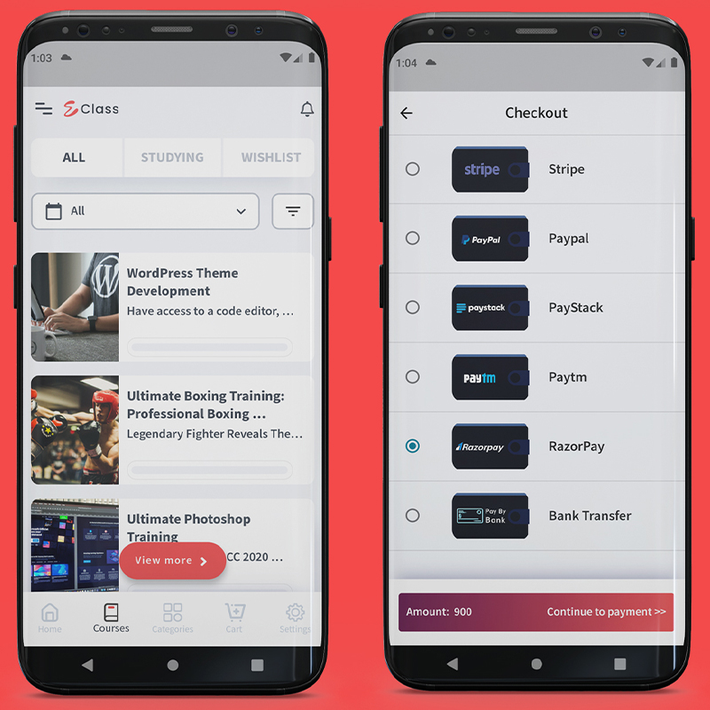 eClass LMS Mobile App - Flutter Android & iOS by media-city | CodeCanyon